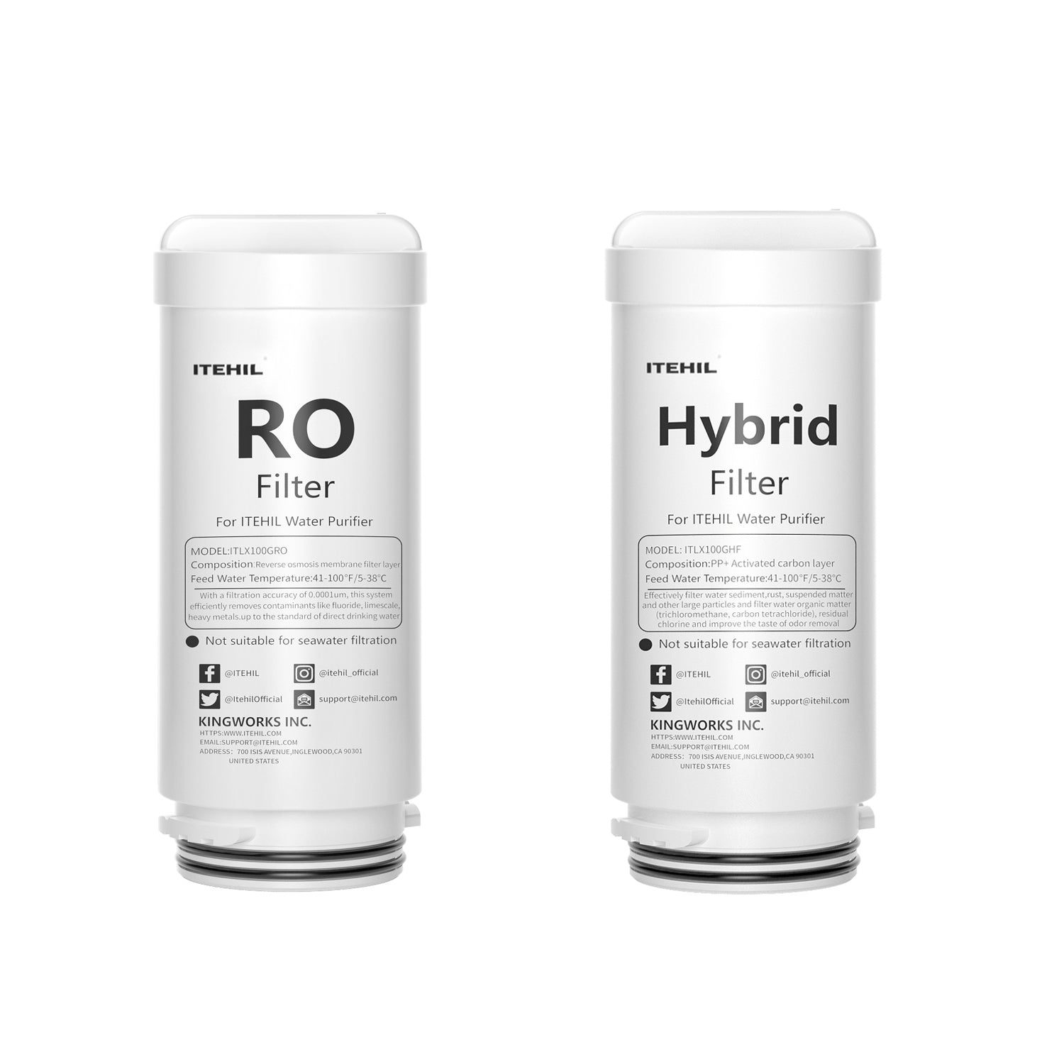 RO and Hybrid Filters | ITEHIL Water Filter Cartridge